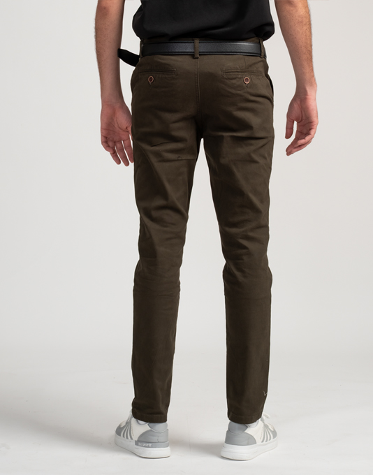Army Green Color Casual Pant