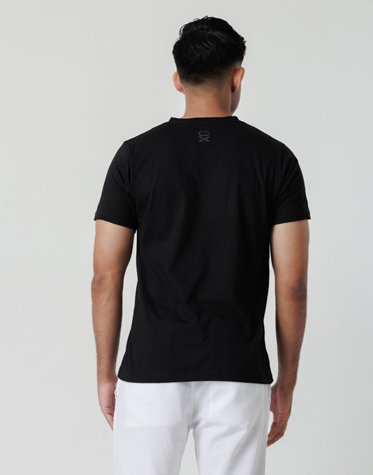 Black Color Casual T-Shirt
