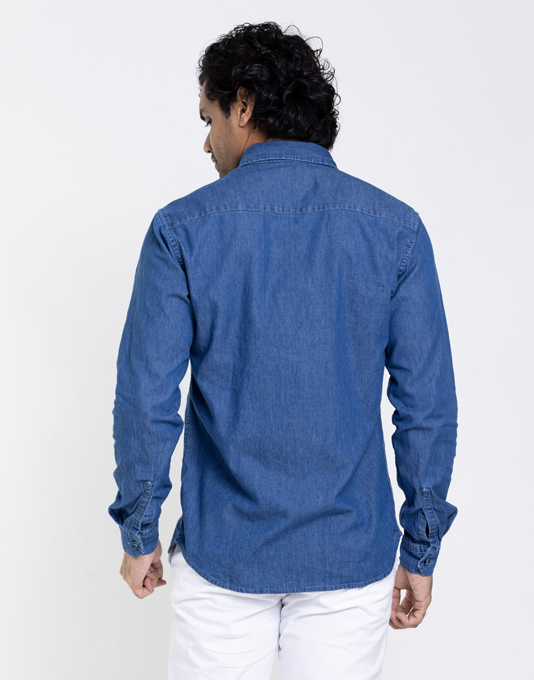 Blue Color Long Sleeve Shirt