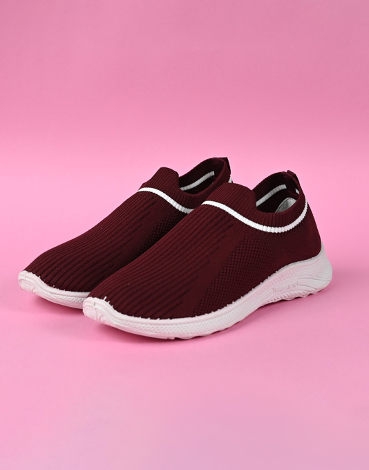 Maroon Color Ladies Shoe