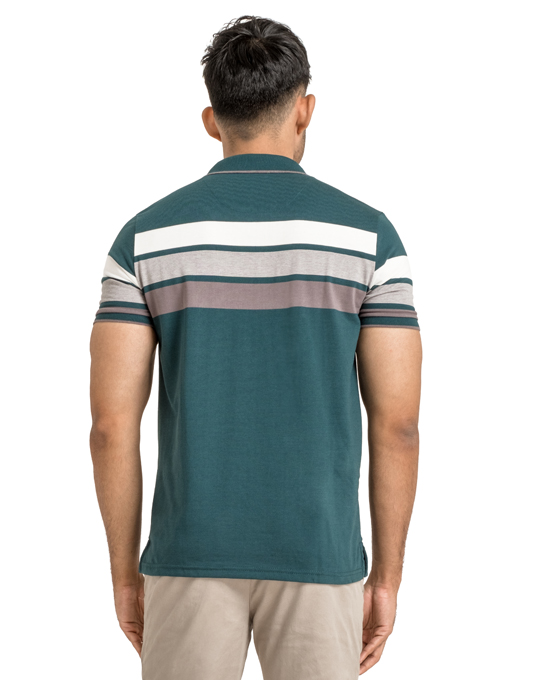 Men's Striped Short Sleeve Shirt