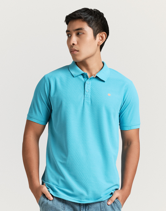 Men's Short Sleeve Polo Collar T-Shirt