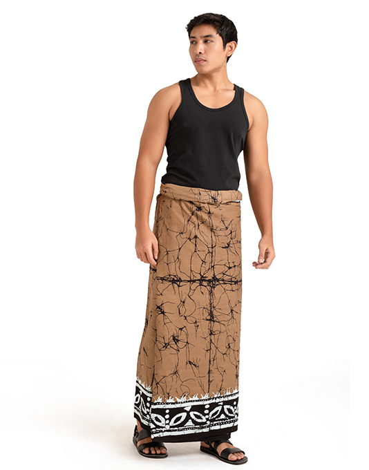 Printed Brown Sarong