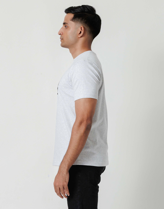 Sky Off-white Color Casual T-shirt